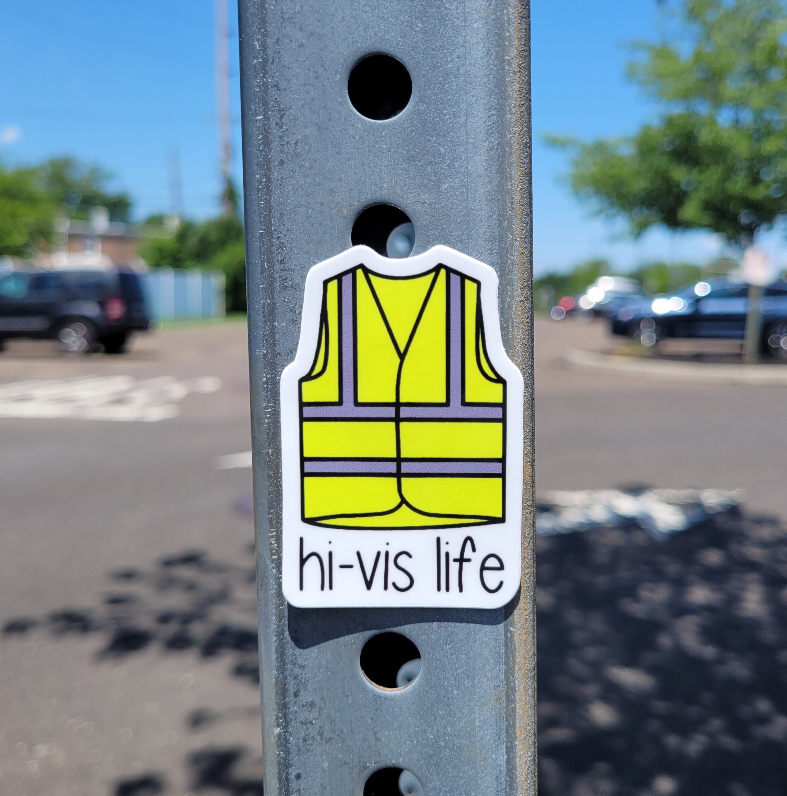 Hi-vis Sticker Waterproof Sticker - Etsy Hi-vis Sticker Waterproof Sticker - Etsy