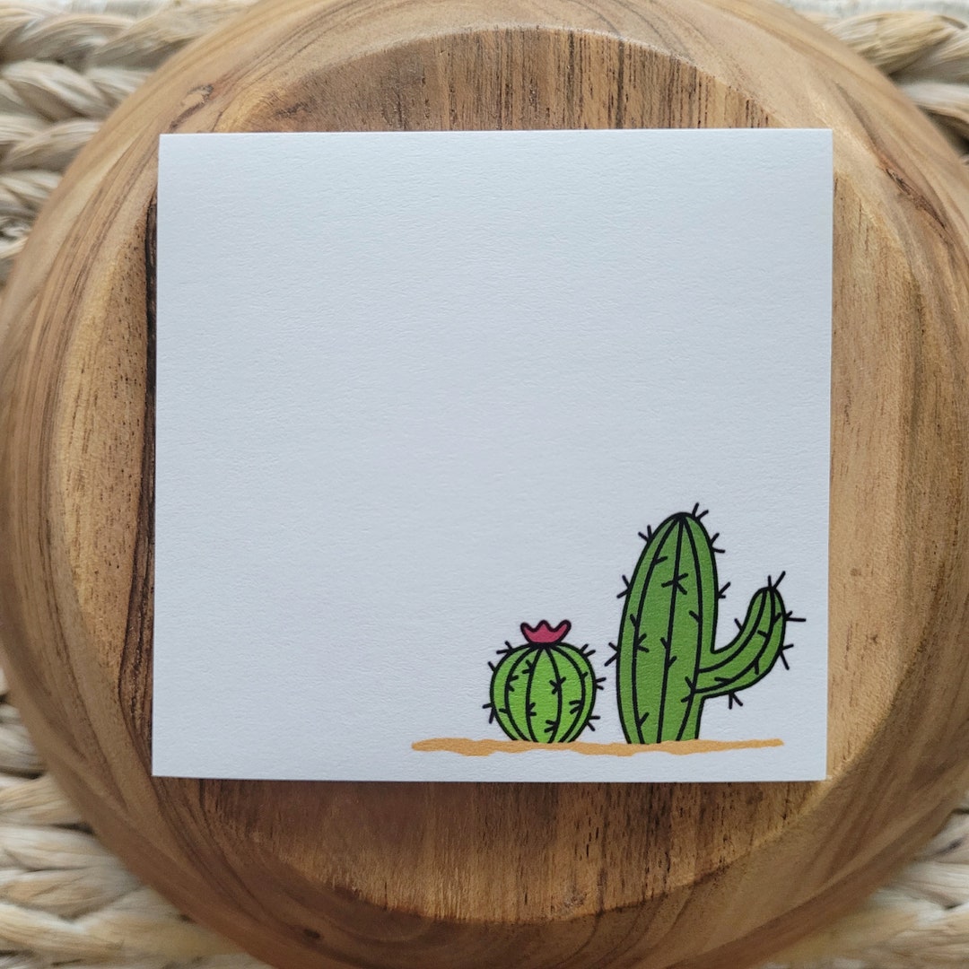 Cactus Stationery Cactus Post-it® - Etsy