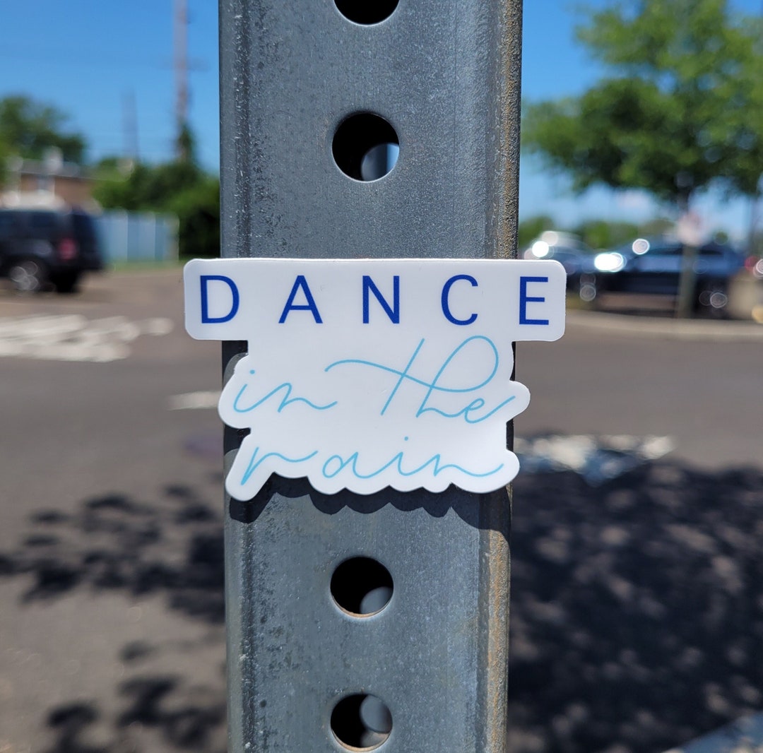 Dance Sticker Waterproof Sticker - Etsy