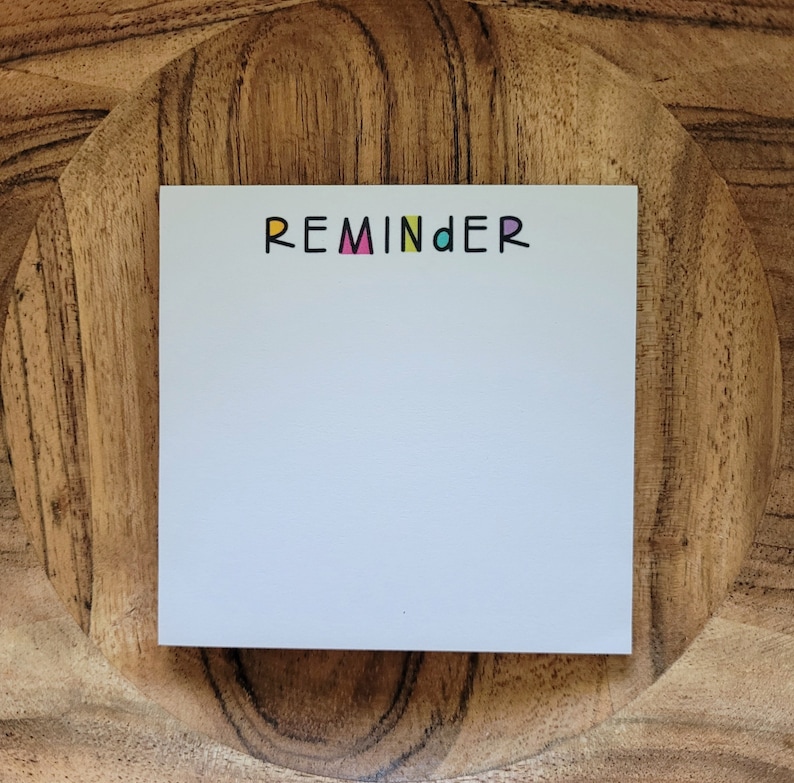 Sticky Notes Reminder Post It - Etsy