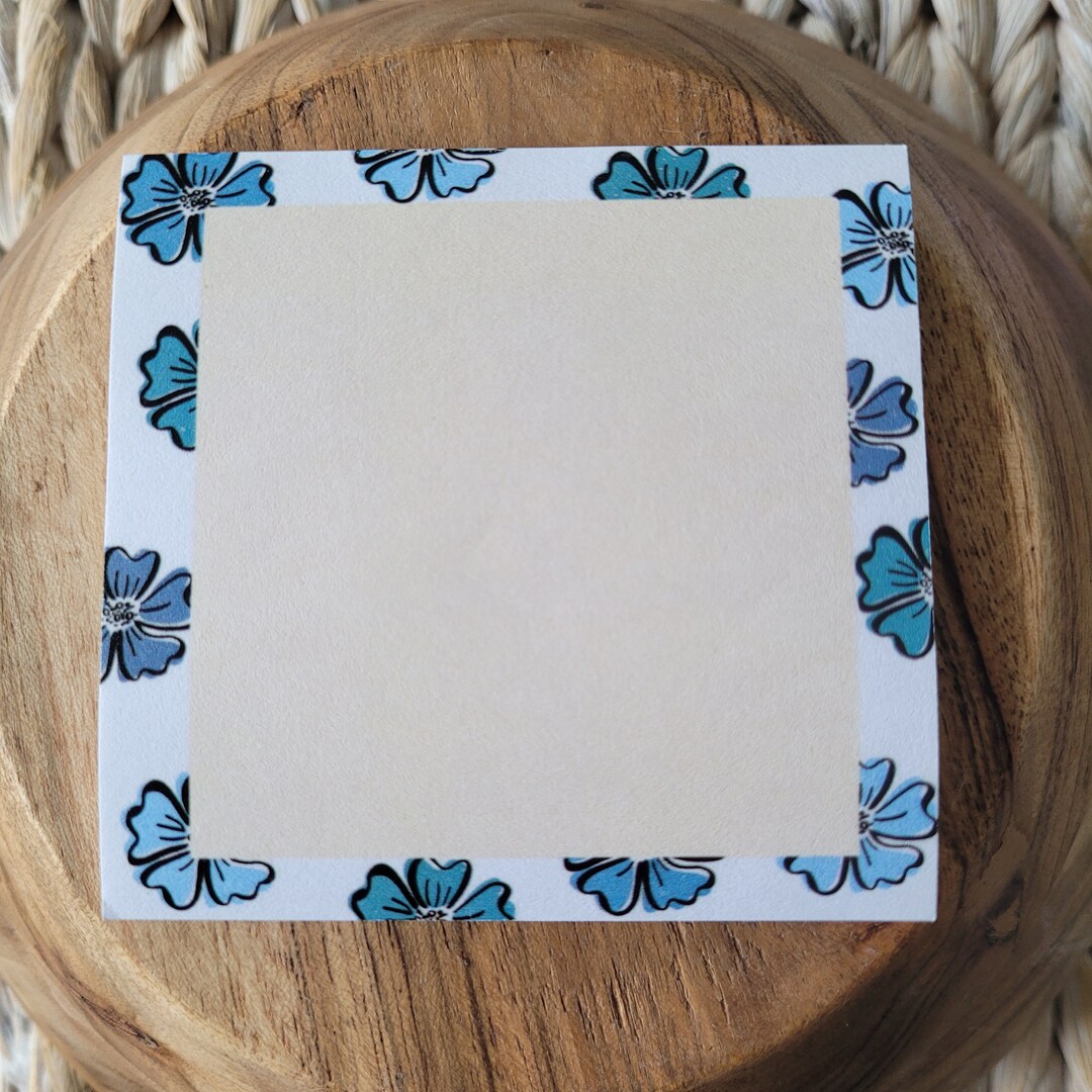 Floral Post-it® Note Sticky Notes Post It Notes Memo Pad - Etsy