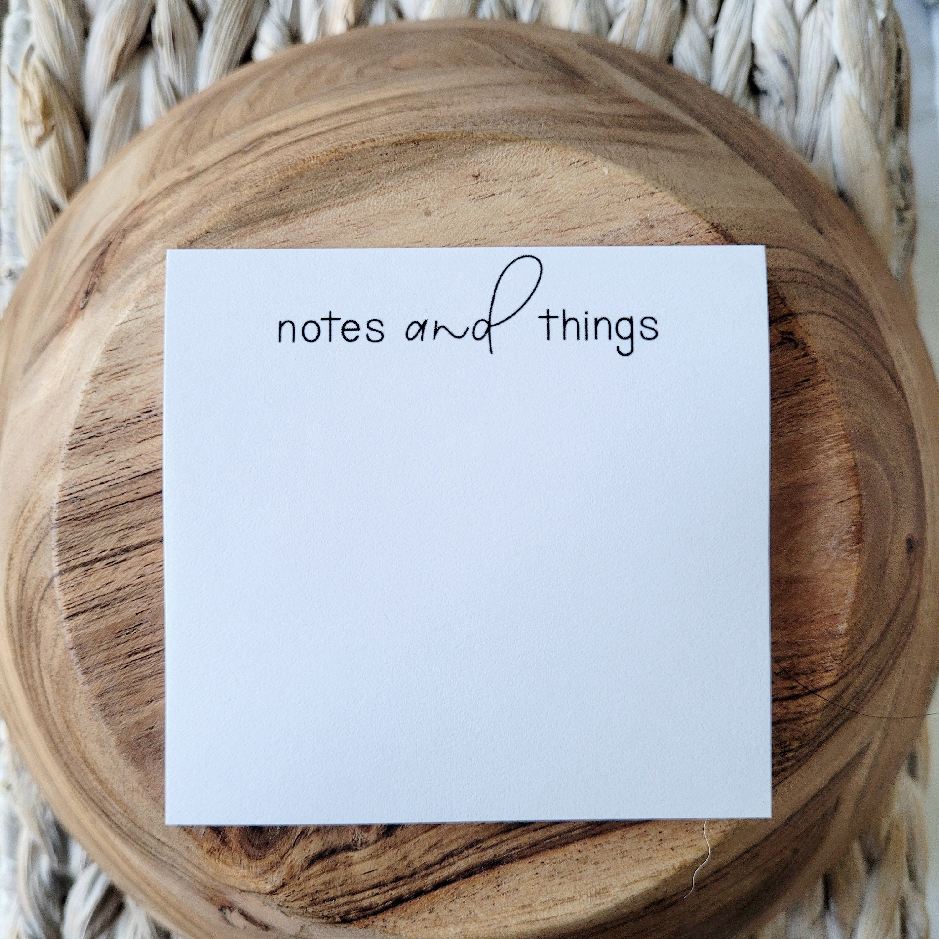Notepad and Sticky Note Set Writing Pad - Etsy