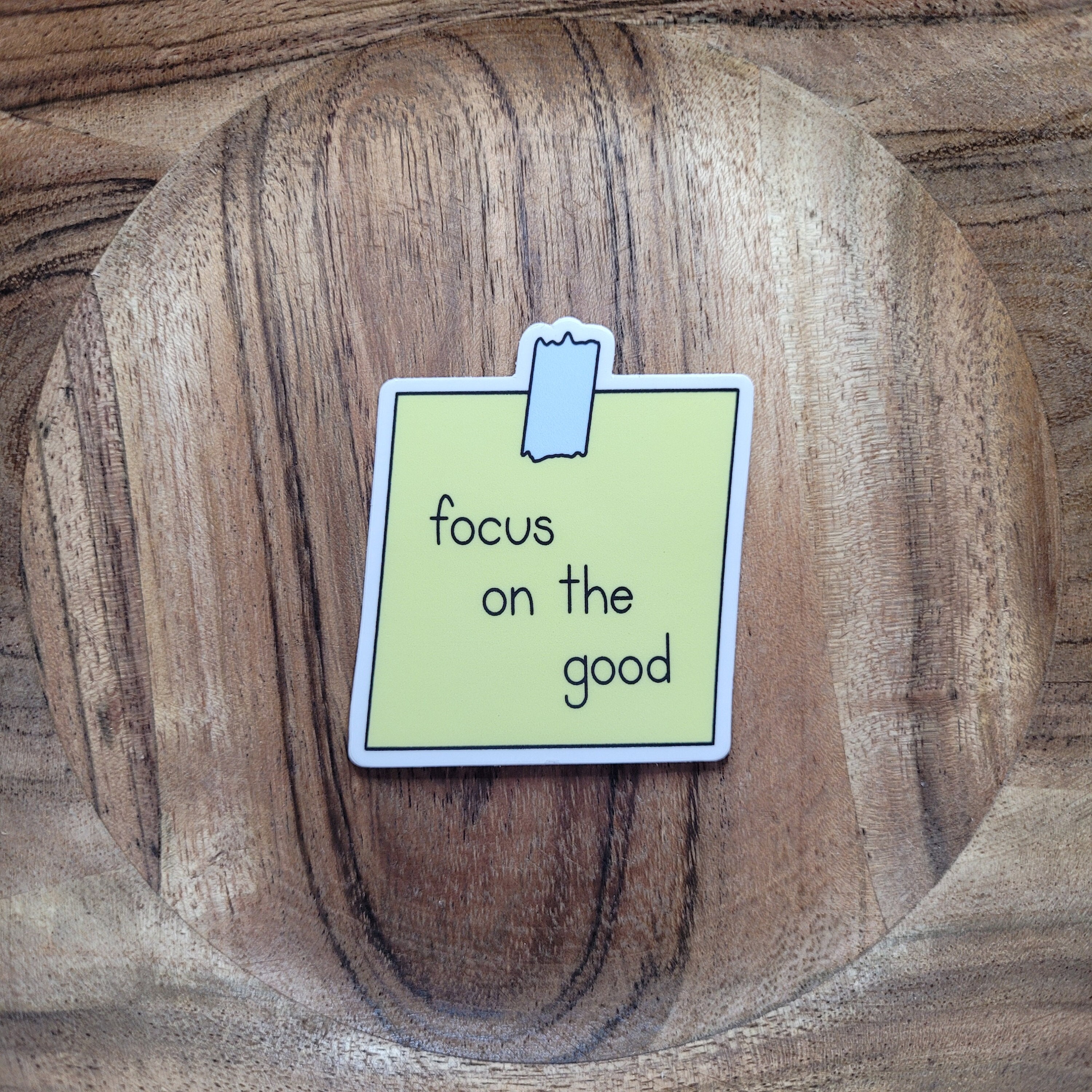Focus on the Good Sticker | Vinyl Sticker - Etsy