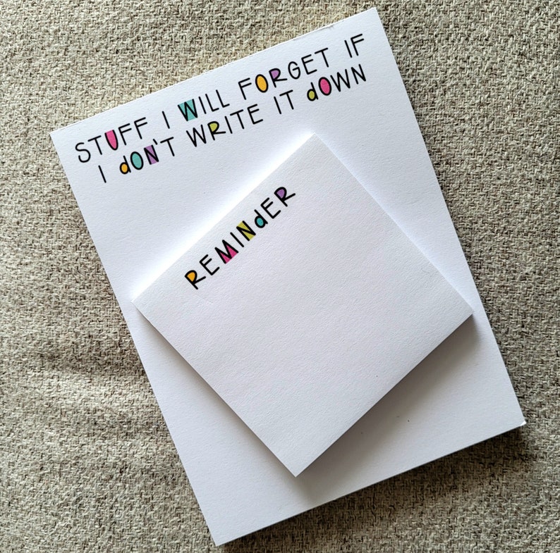 To Do List Notepad | Funny Stationery - Etsy
