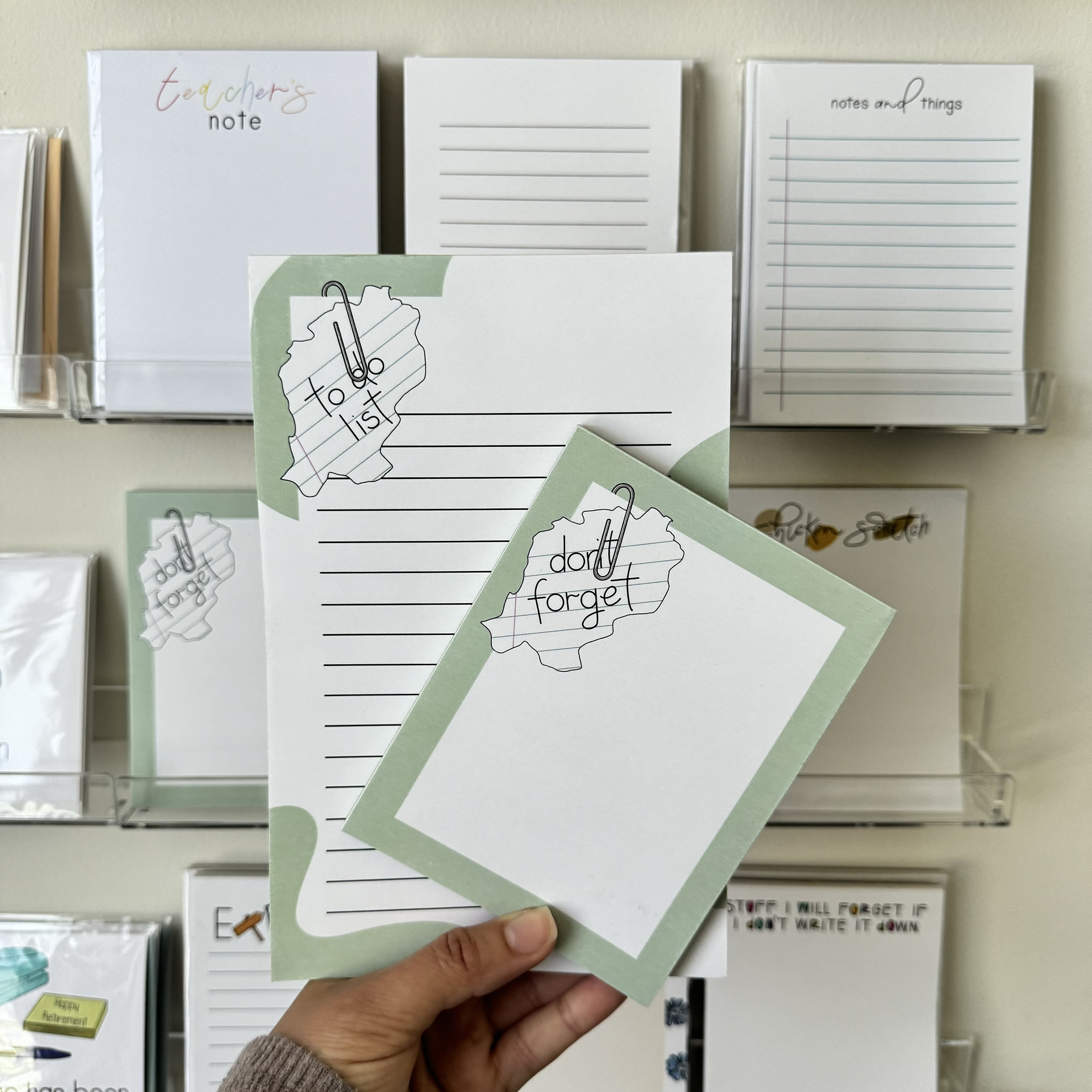 To Do List Set Notepad Set Stationery Sets Notepad Writing Pad - Etsy