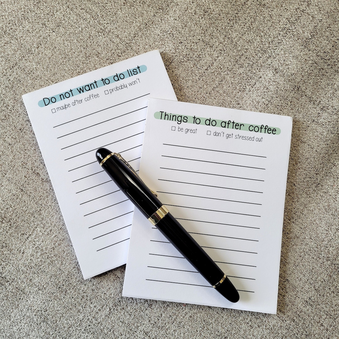 Funny Stationery | Funny Notepads - Etsy