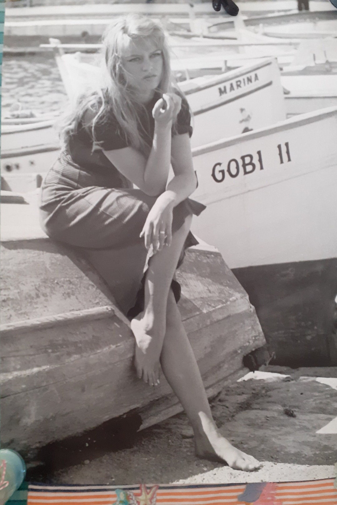 Promo! Rare and Sublime Poster Brigitte Bardot and God Created Woman - Etsy