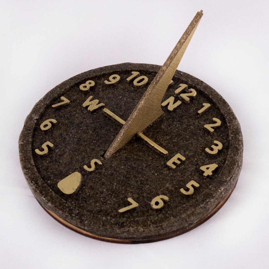 Sundial Made of Natural Sand - Etsy