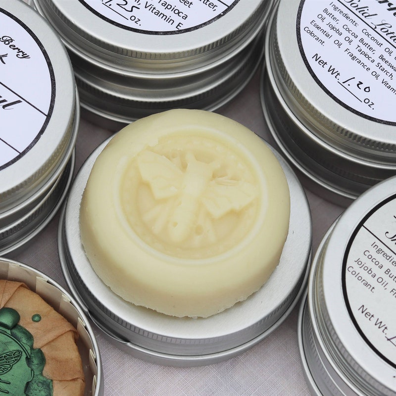 Solid Lotion Bar - Etsy