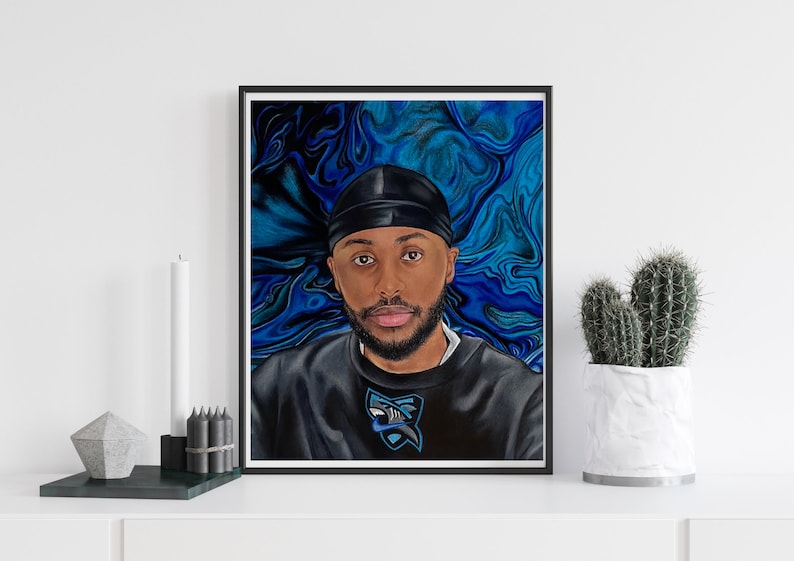 Sharky Print| Beta Squad| A3, 8x10| Youtuber| Room Decor| Beta Squad ...