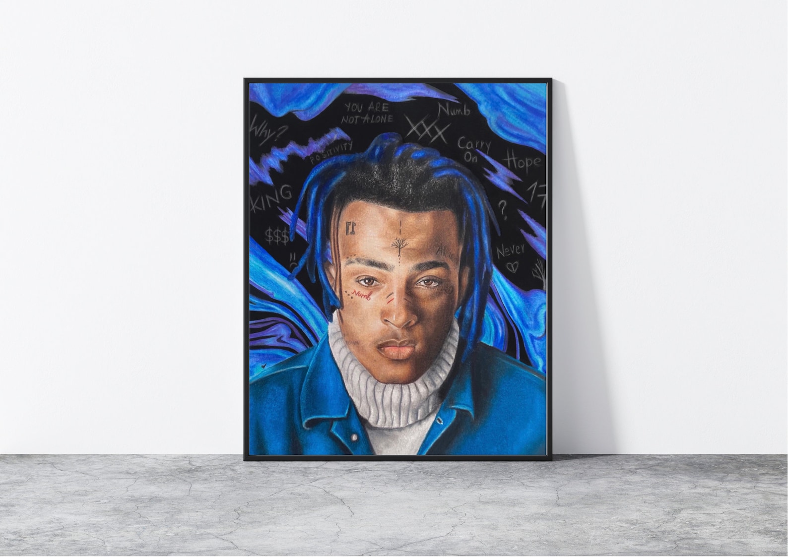 Xxxtentacion Printposter A3, 8''x 10''room Decor, XXXTENTACION Poster ...