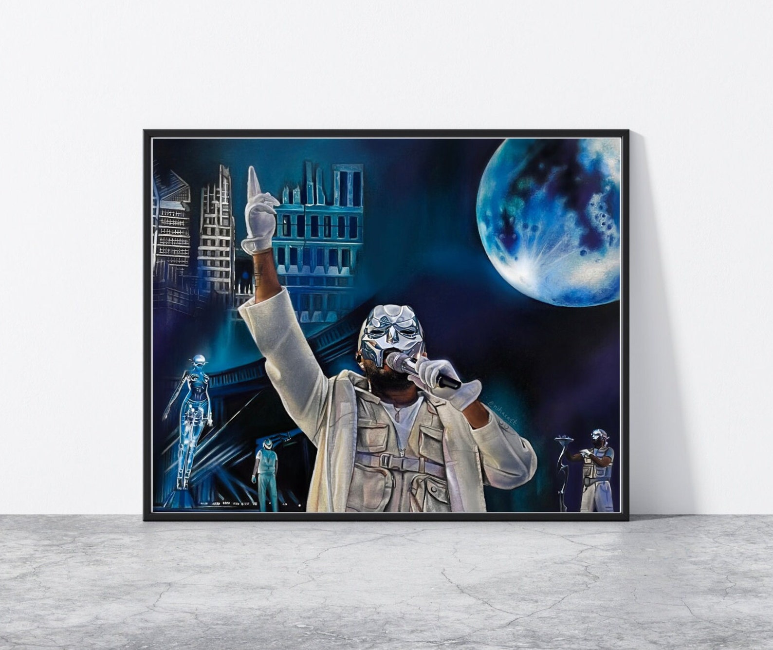 Two Styles| Ahtd,the Weeknd Print|a3, 8 X10 "|uk Artist|poster,room ...