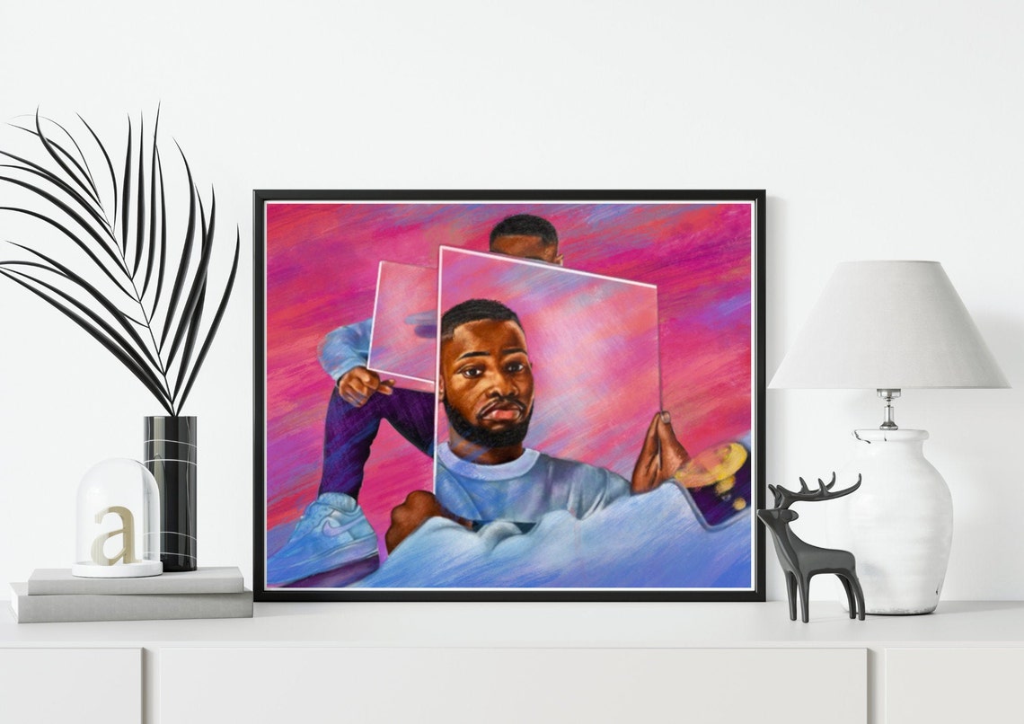 Edición especial Santan Dave Print/UK ARTIST/Poster Room - Etsy España