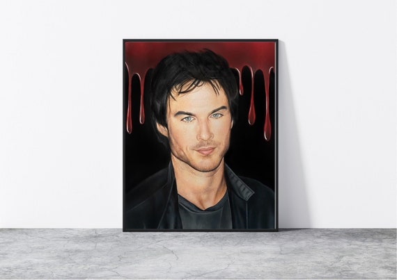 Vampire Diaries Damon Poster