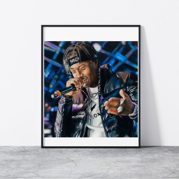 Lil Tjay Poster - Etsy UK