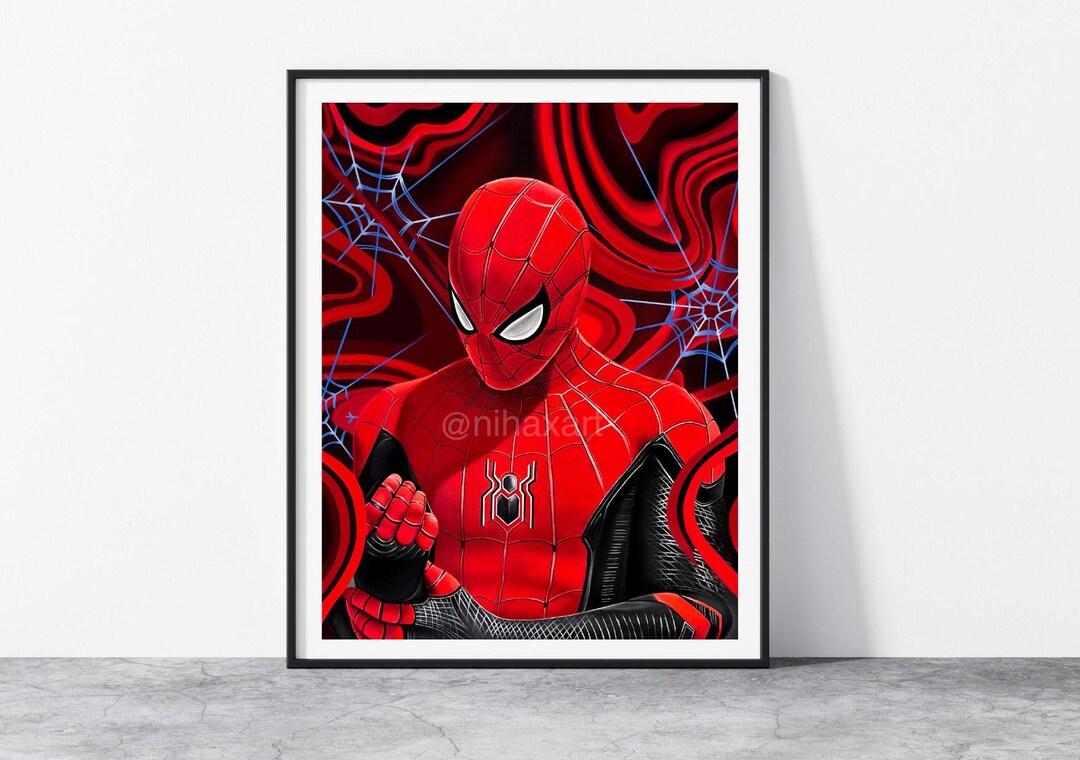 Art Print | Spider- Man Print|a3, 8 X10 "|marvel |poster,room Decor ...