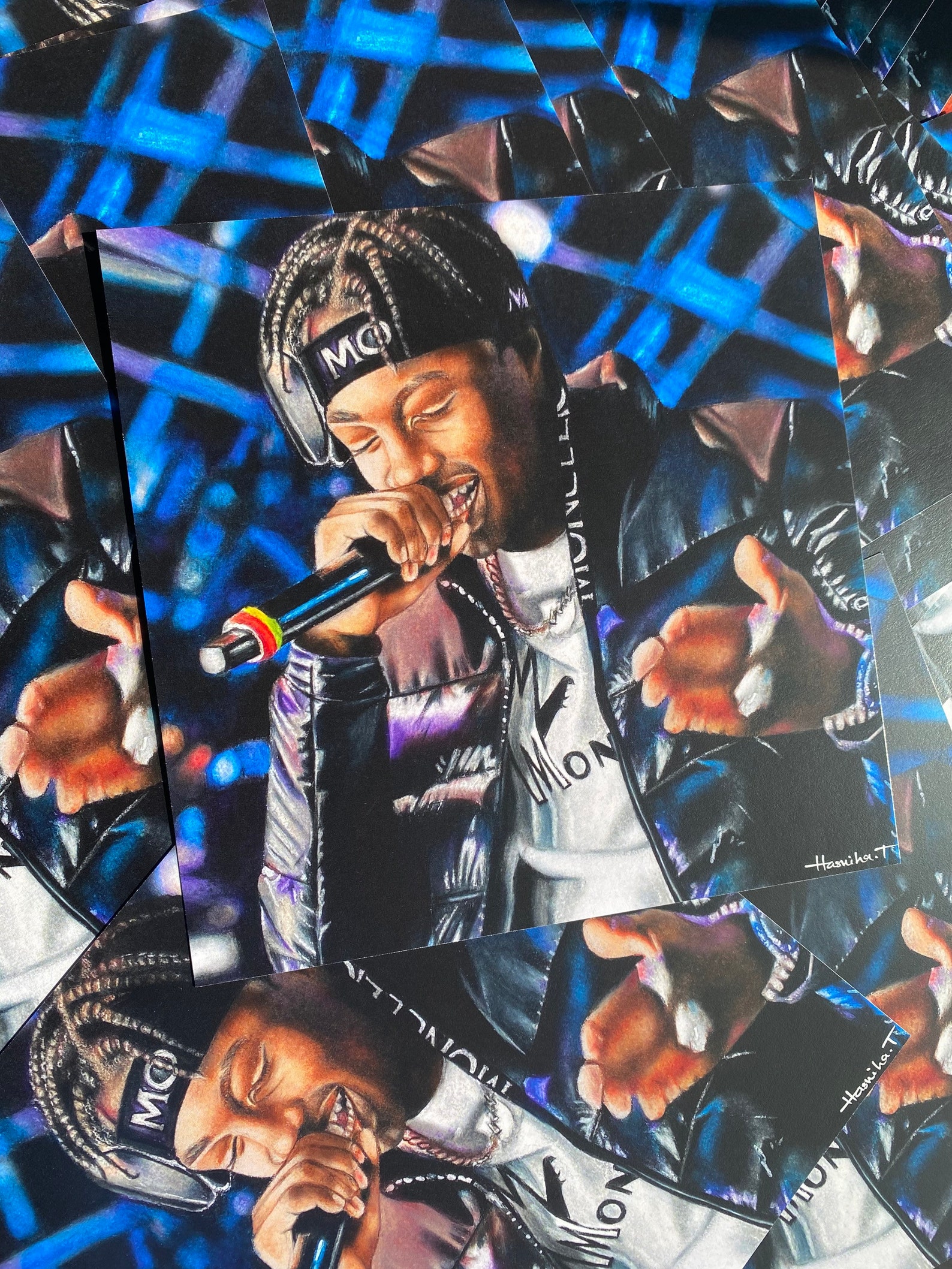 Lil Tjay Print| Poster Inspired by Lil Tjay| Room Decor, Music, Lil ...