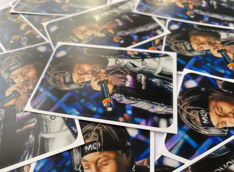 Lil Tjay Sticker | Lil Tjay, Laptop Decoration, Lil Tjay Fan, Stickers ...