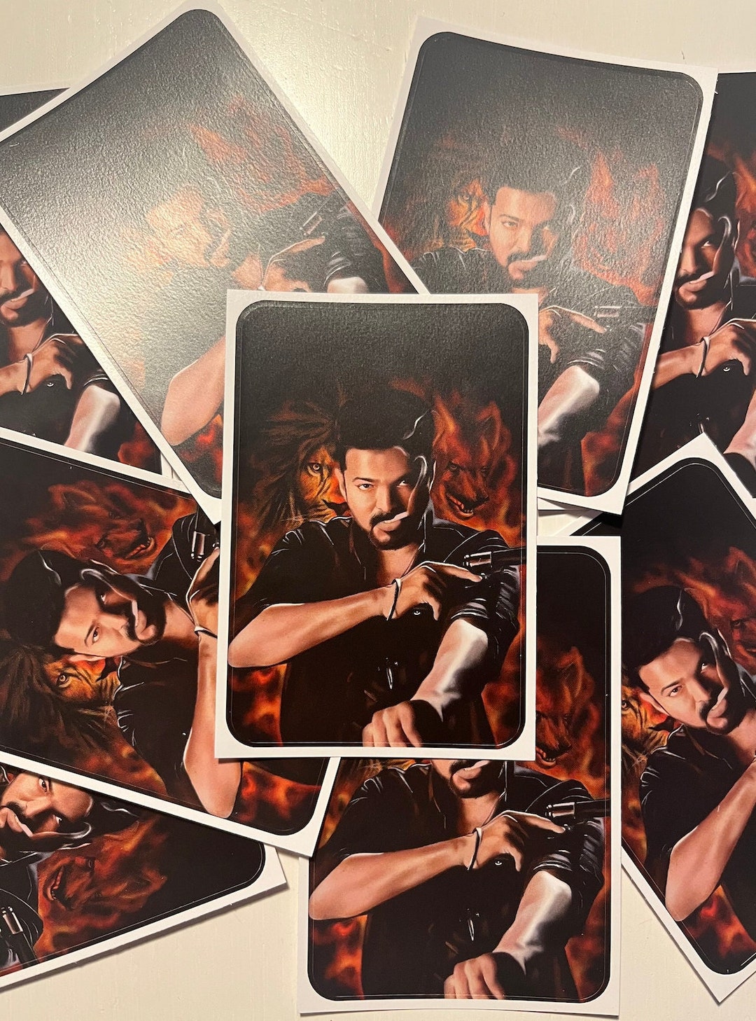Thalapathy Vijay LEO Sticker - Etsy