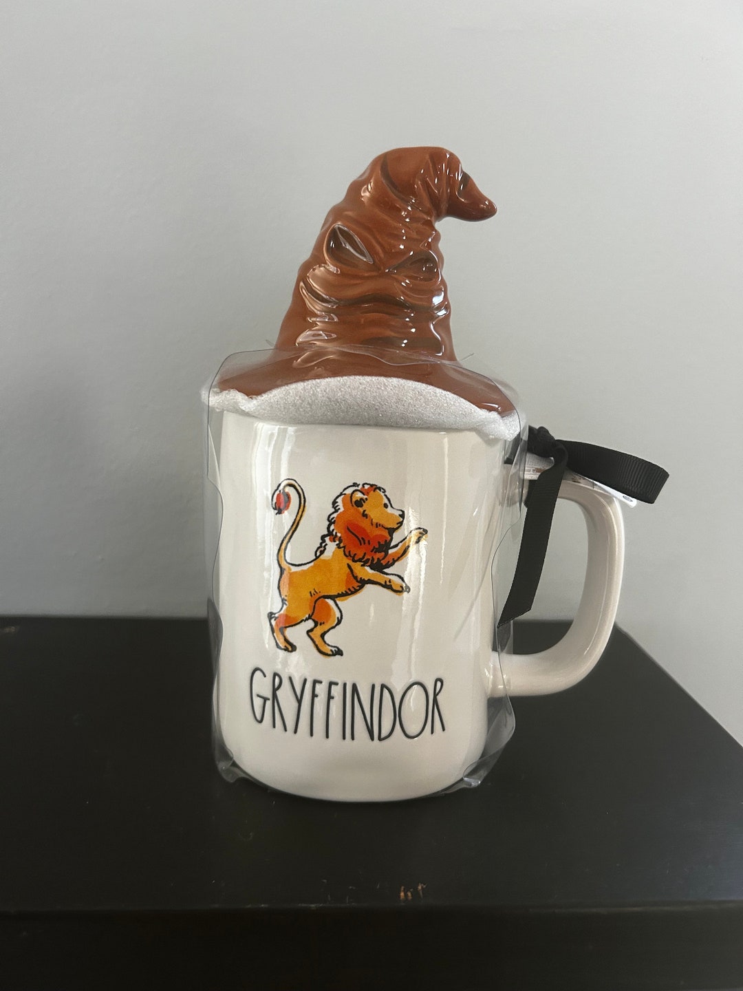 Rae Dunn X Harry Potter Gryffindor With Wizard Hat Lid Coffee Mug - Etsy