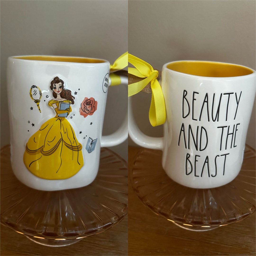 Rae Dunn Disney Beauty & the Beast beauty and the Beast Coffee Mug W ...