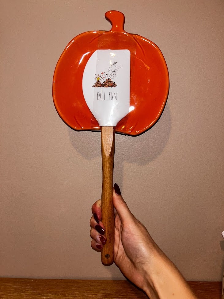 Rae Dunn X Peanuts Snoopy Spatula Spoon Rest Set - Etsy