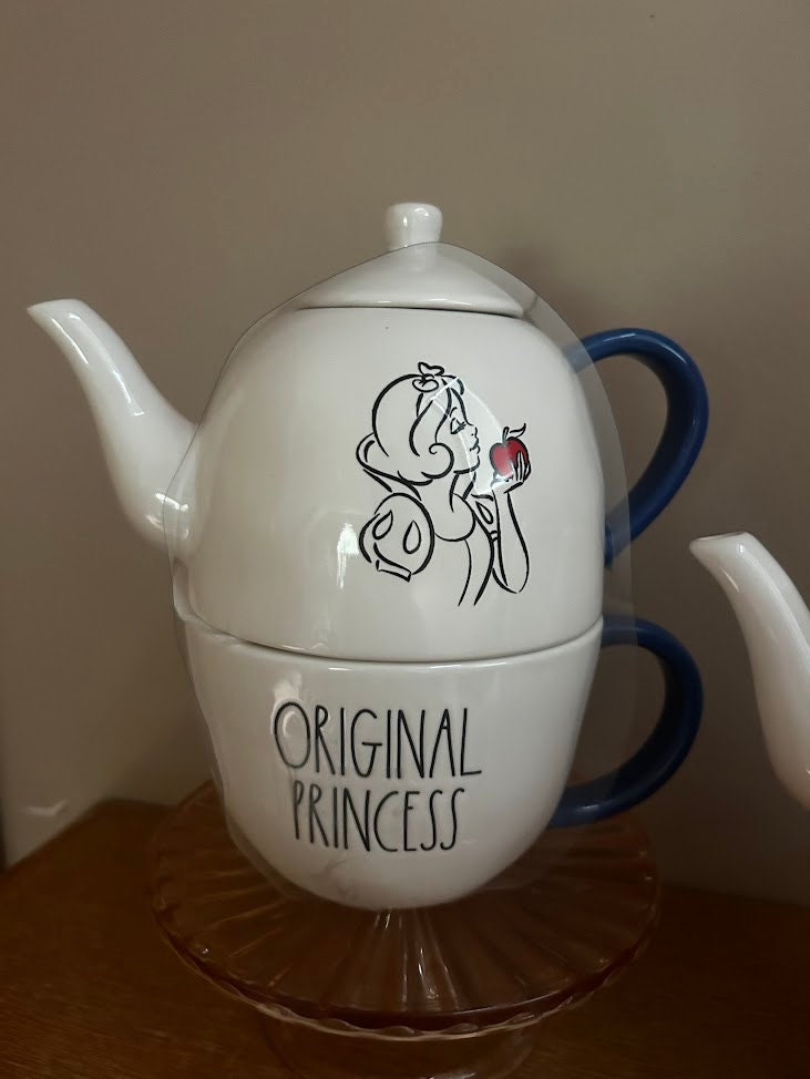 Rae Dunn Disney Teapots Farm Line Teapot: Snow White - Etsy