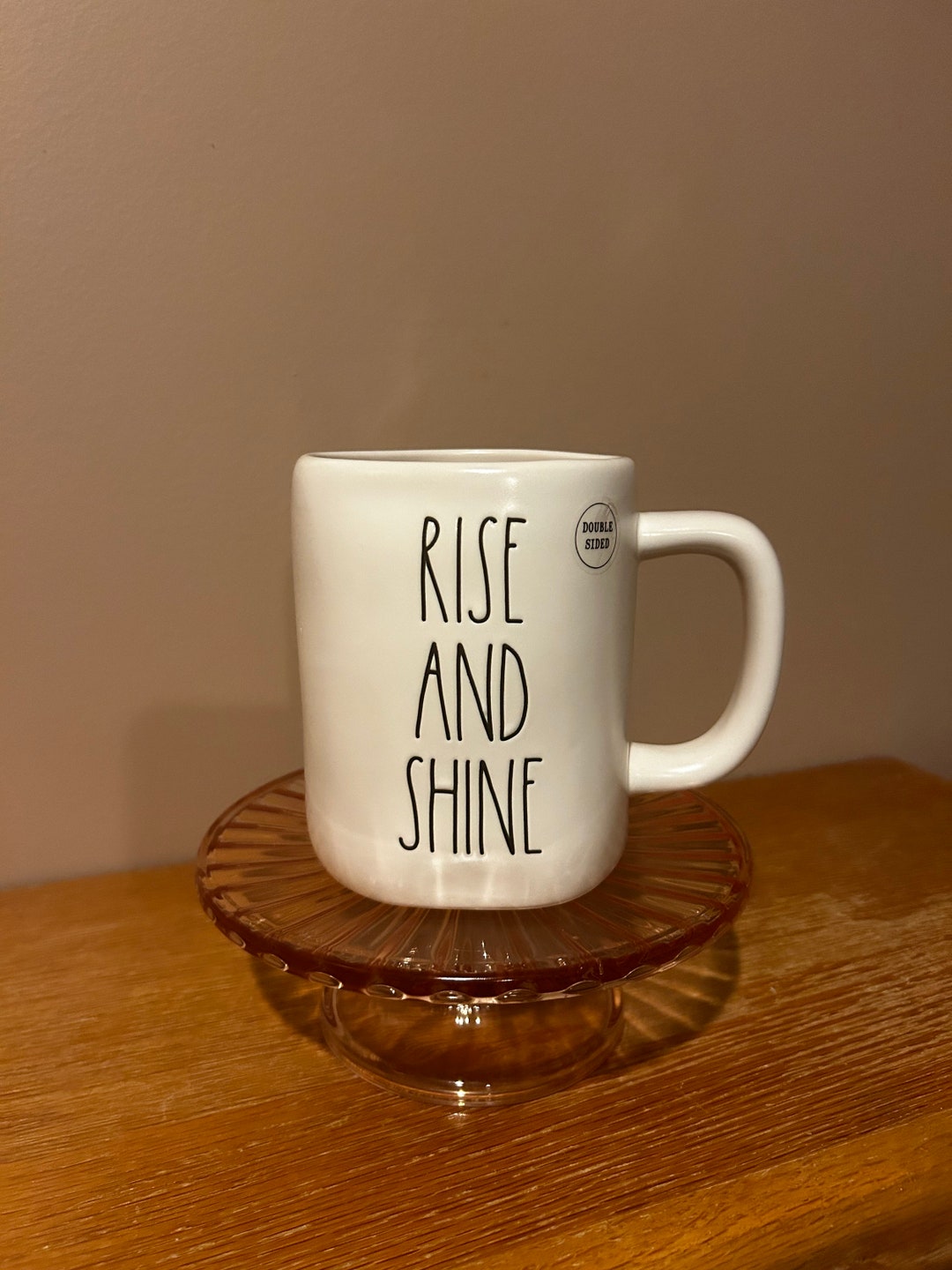 Rae Dunn Farm Line Collection: "rise and Shine” Mug With Tractor Image ...