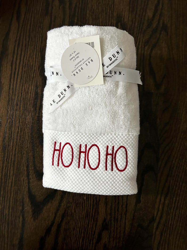 Rae Dunn Christmas Winter Collection: Towels - Etsy