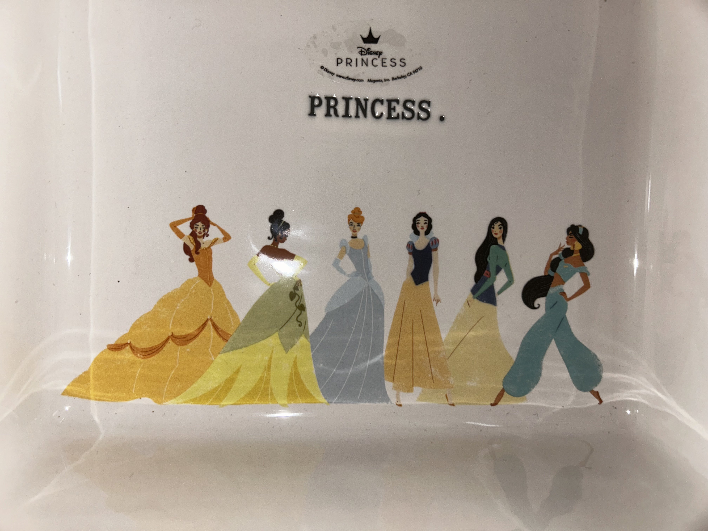 Rae Dunn Disney Princesses Collection by Magenta Cinderella, Jasmine, Tiana, Snow White, and ...