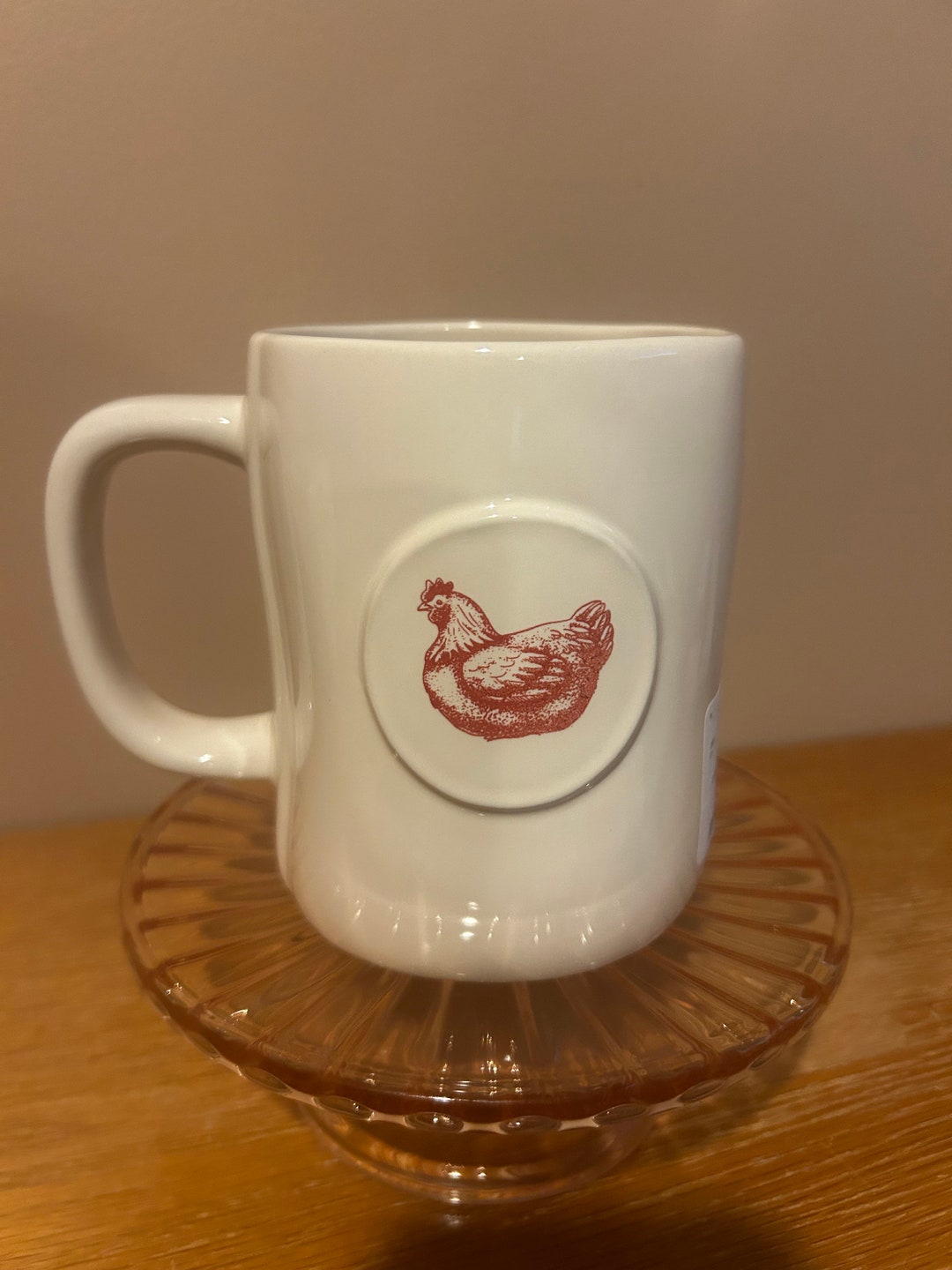 Rae Dunn Farm Line Collection: early Bird Coffee Mug With Rooster Image ...