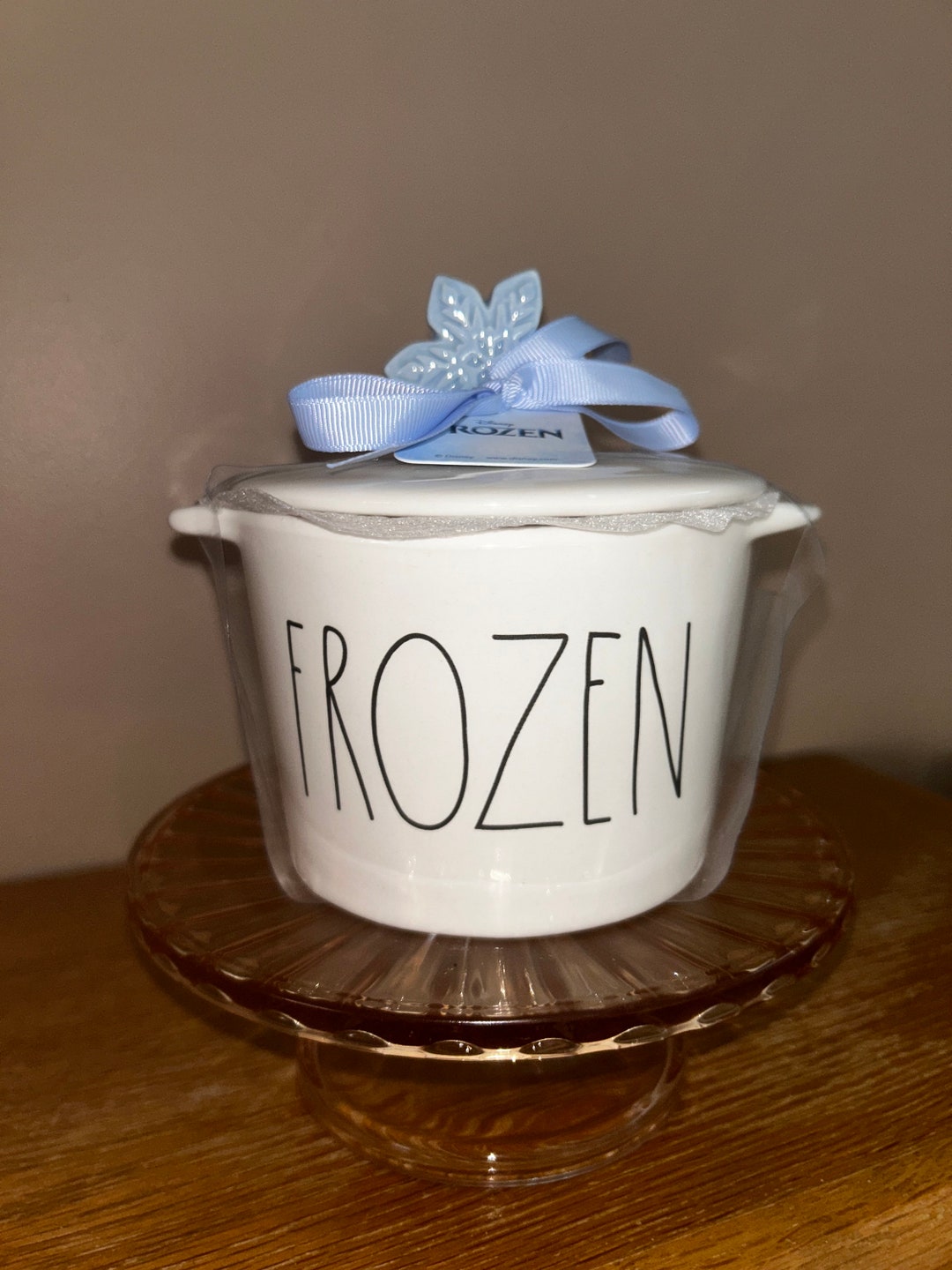 Rae Dunn Disney Collection by Magenta Frozen Elsa Mini Container/crock ...