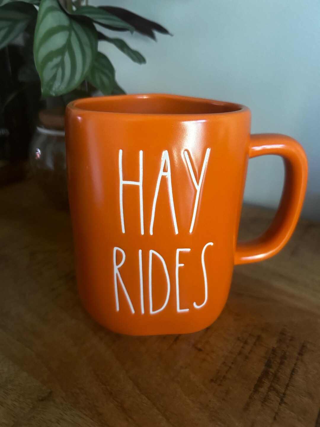 Rae Dunn “hay Rides” Orange Mug. Coffee and Tea. Fall Vibes - Etsy