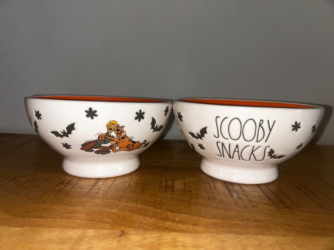 Rae Dunn Halloween Scooby Doo Bowl Scooby Snacks - Etsy