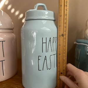 Rae Dunn Easter Collection: Large Canisters *mugs, Shakers, Bowl on ...