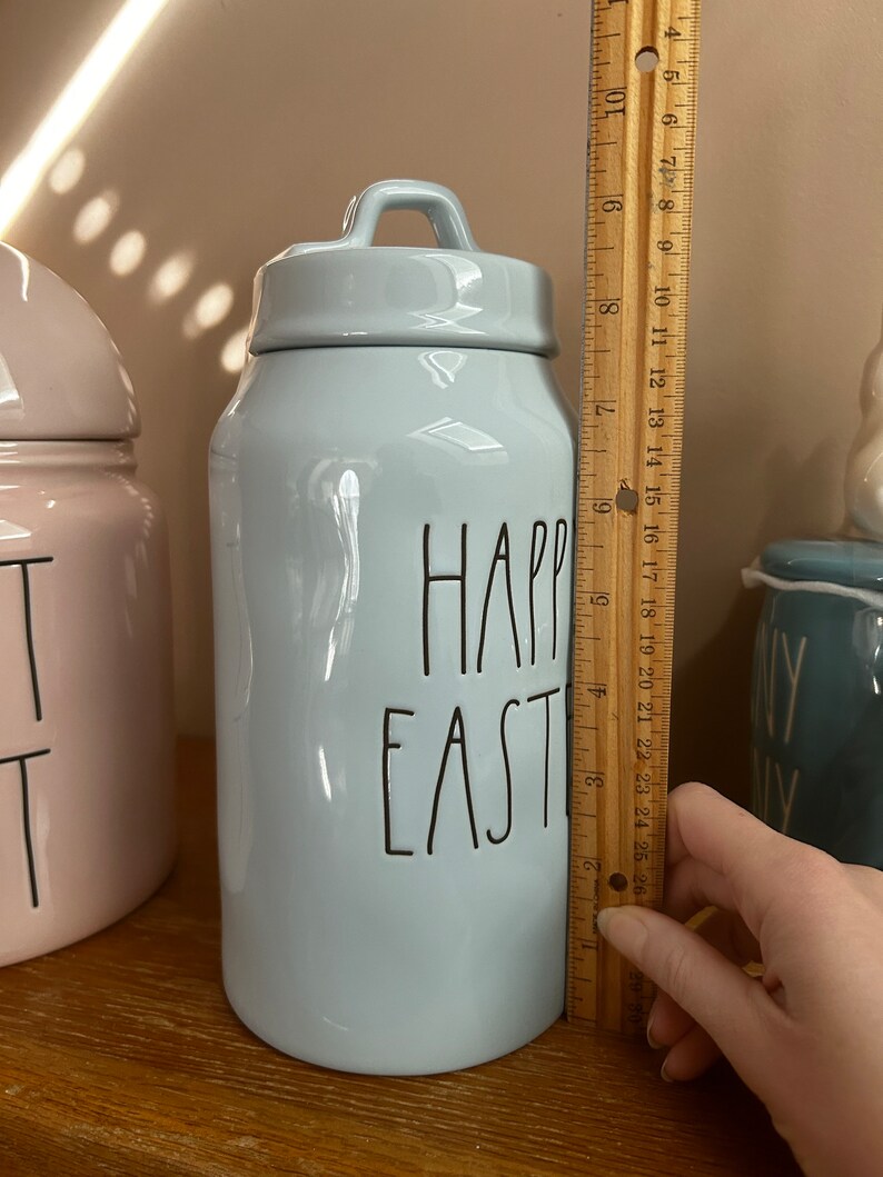Rae Dunn Easter Collection: Large Canisters *mugs, Shakers, Bowl on ...