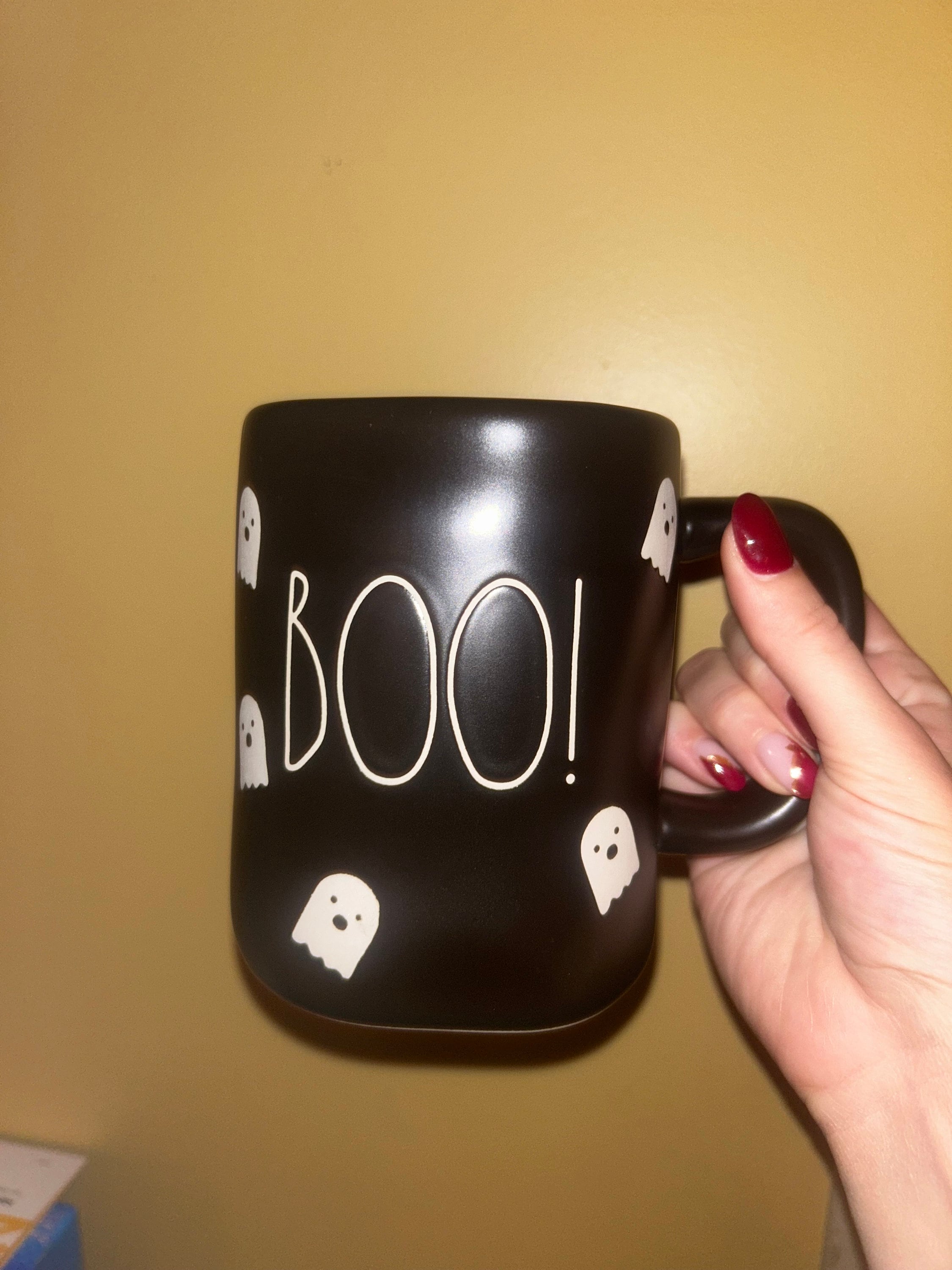 Rae Dunn Halloween BOO Mugs and Canister - Etsy