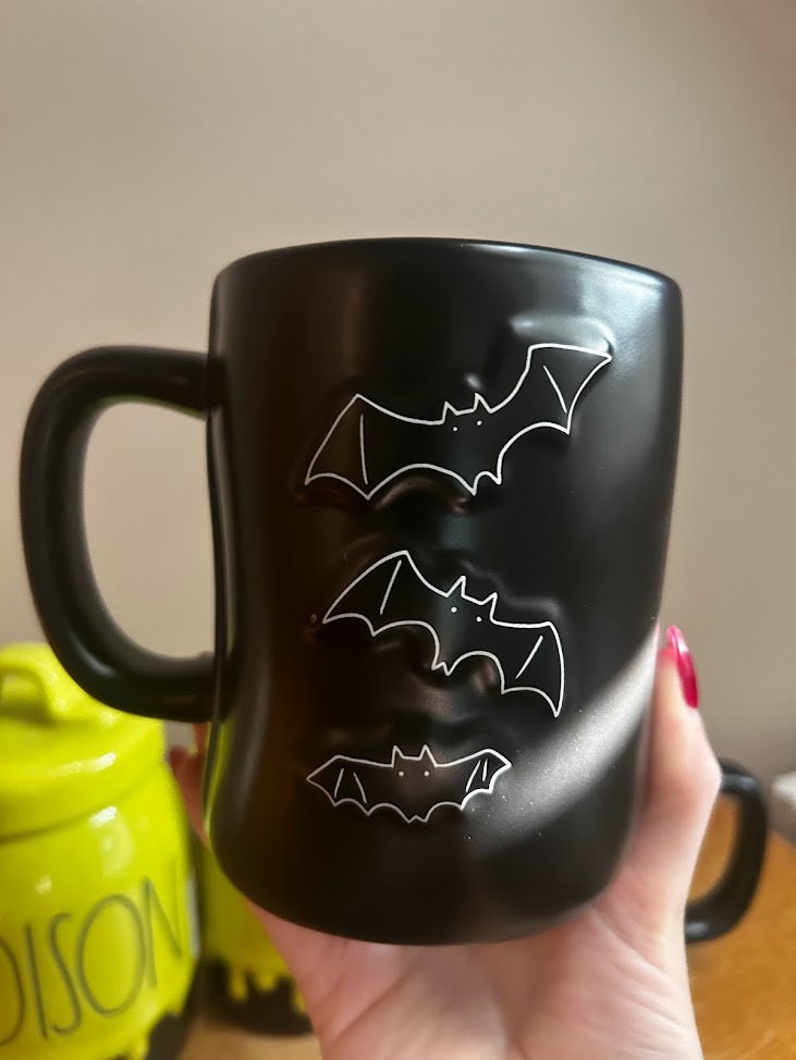 Rae Dunn Halloween Mugs and Jar - Vampire Juice, Poison and Toxic - Etsy