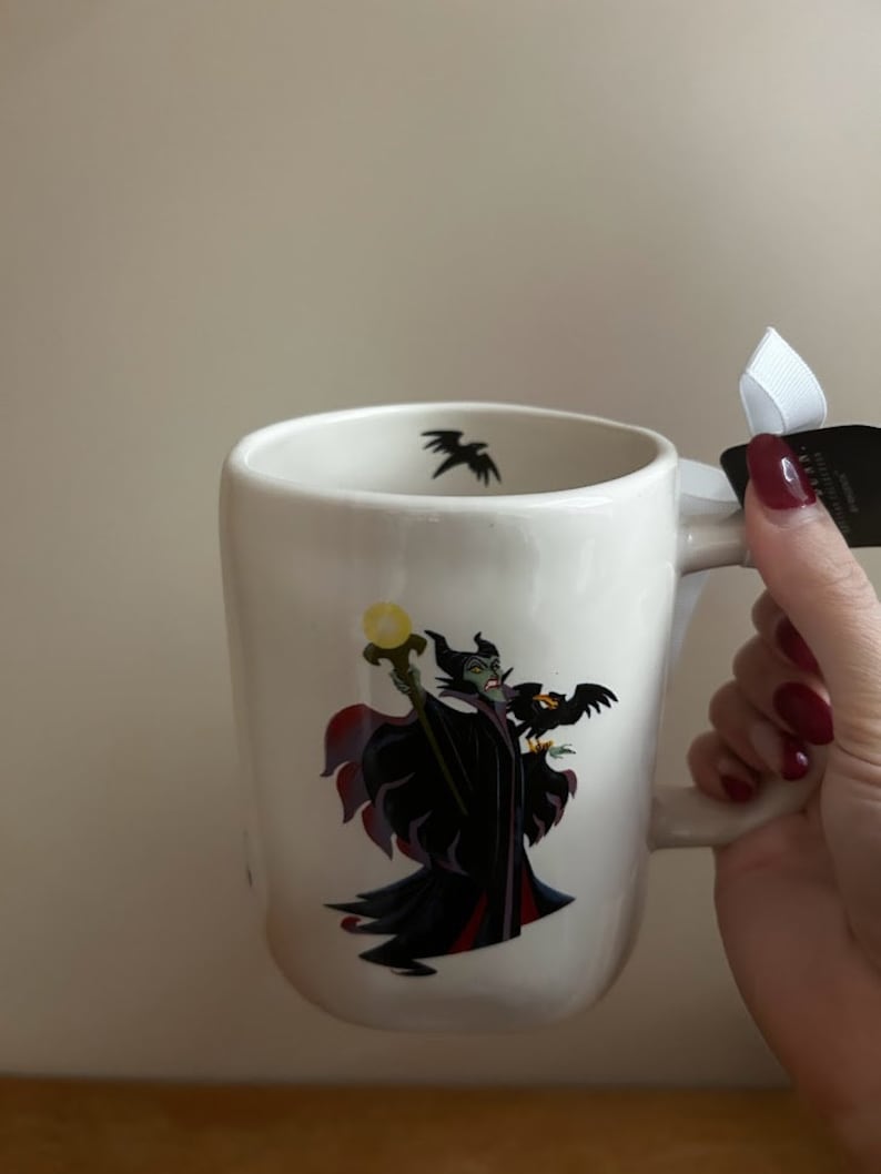 Rae Dunn X Disney Villains Mugs: Maleficent, Cruella De Vil, Evil Queen ...