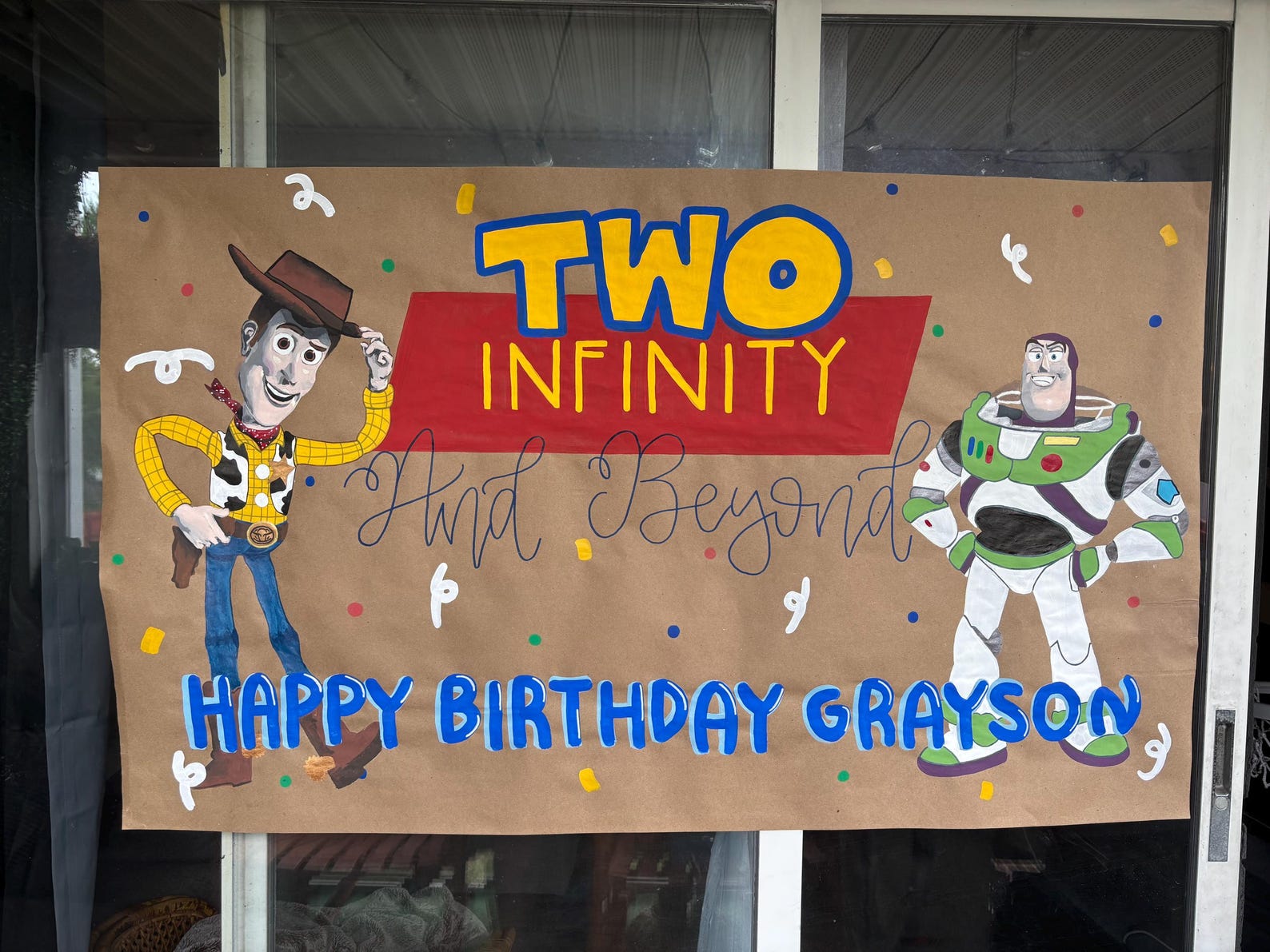 Two Infinity and Beyond Birthday Banner - Etsy