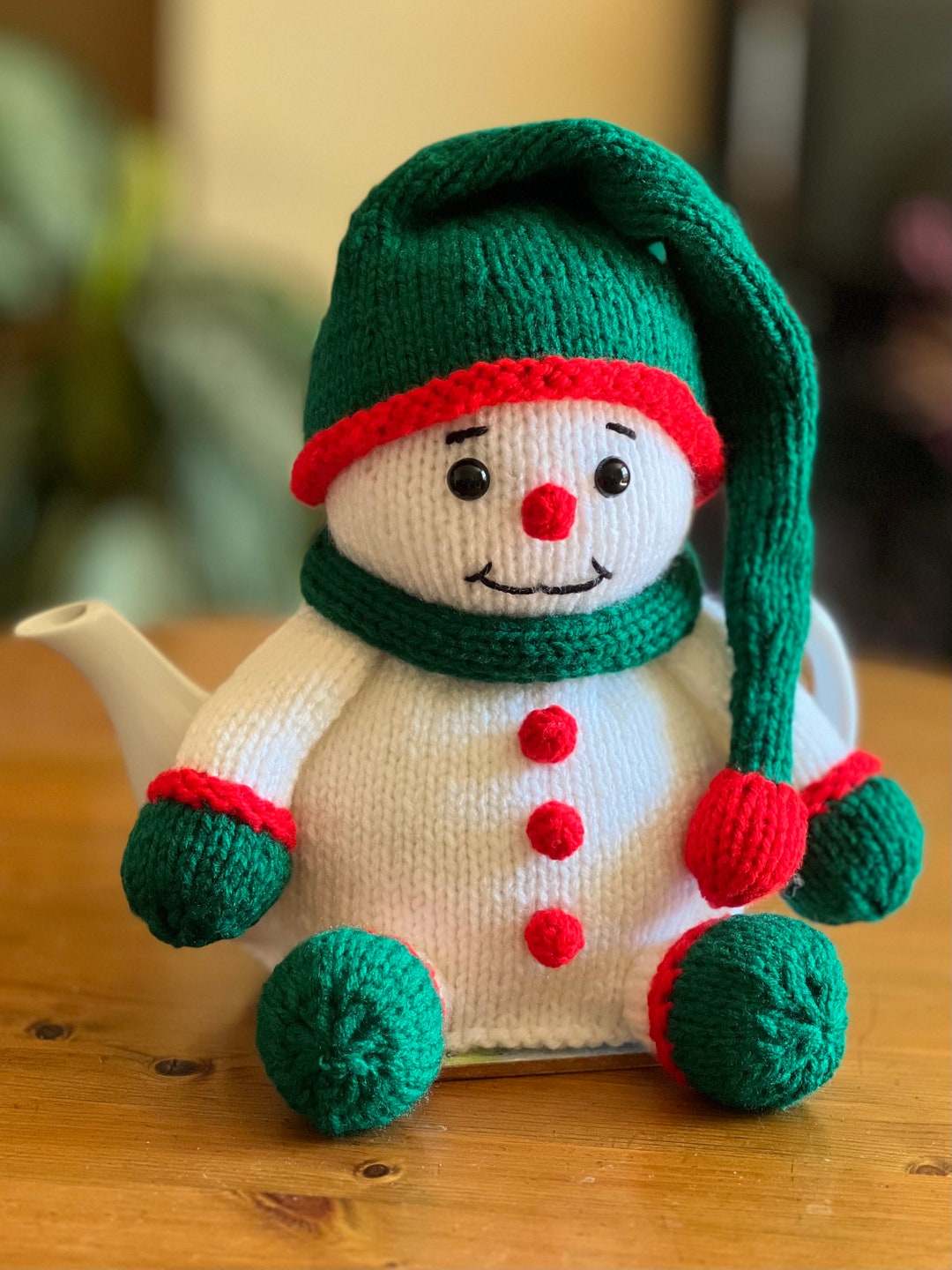 Mr Freeze the Snowman Tea Cosy Pdf Digital Download Fits a 6 Cup or 2.5 ...