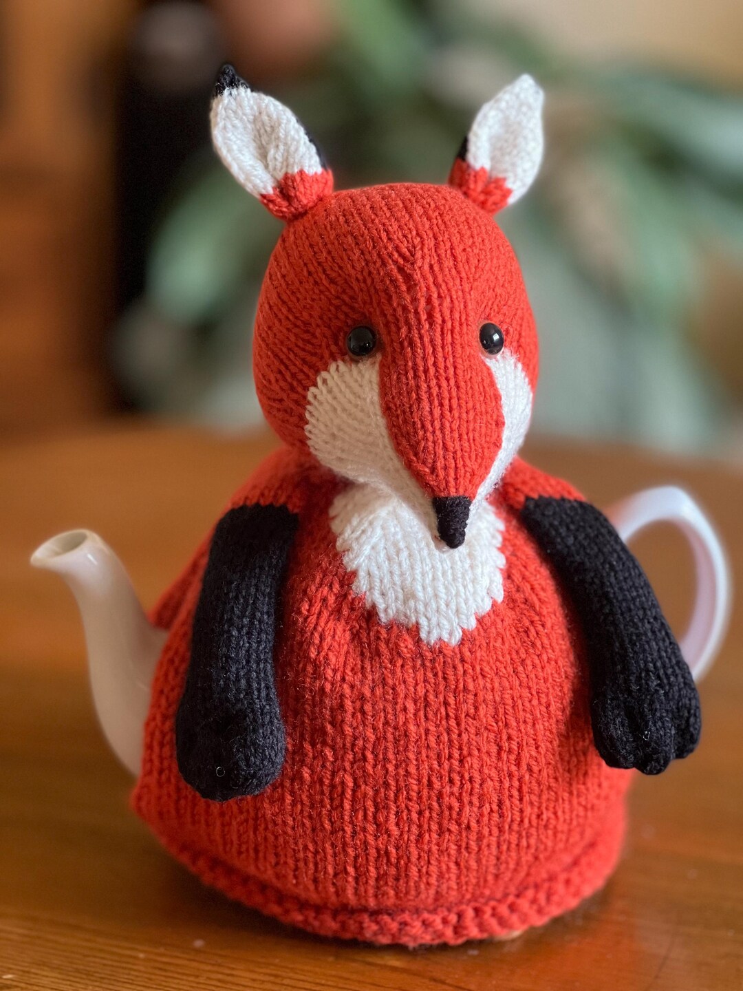 Mr Reynard the Fox Tea Cosy Knitting Pattern. A PDF Digital Download ...