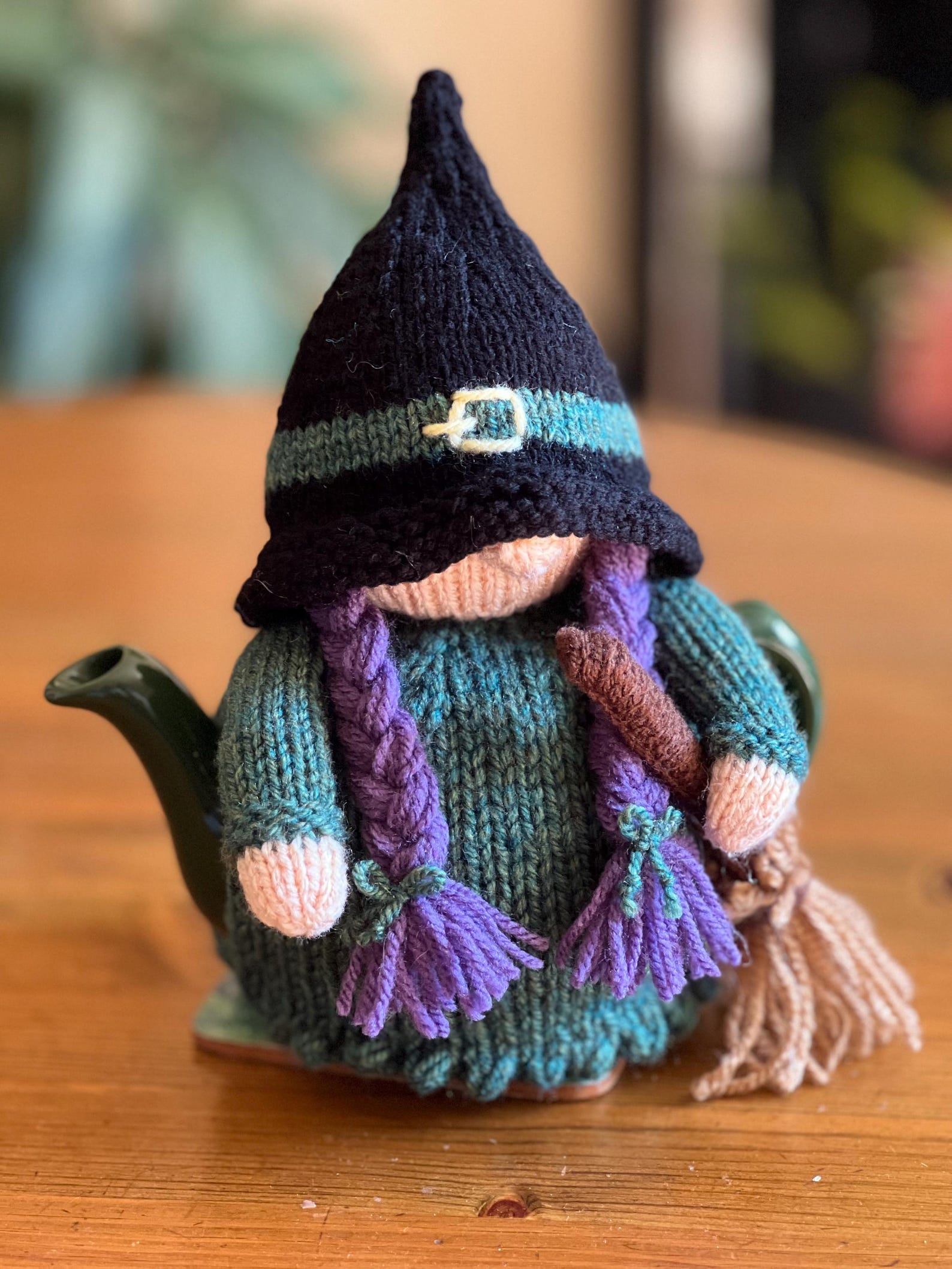 Little Miss Witch Knitting Pattern PDF Digital Download Fits a 2 Cup ...