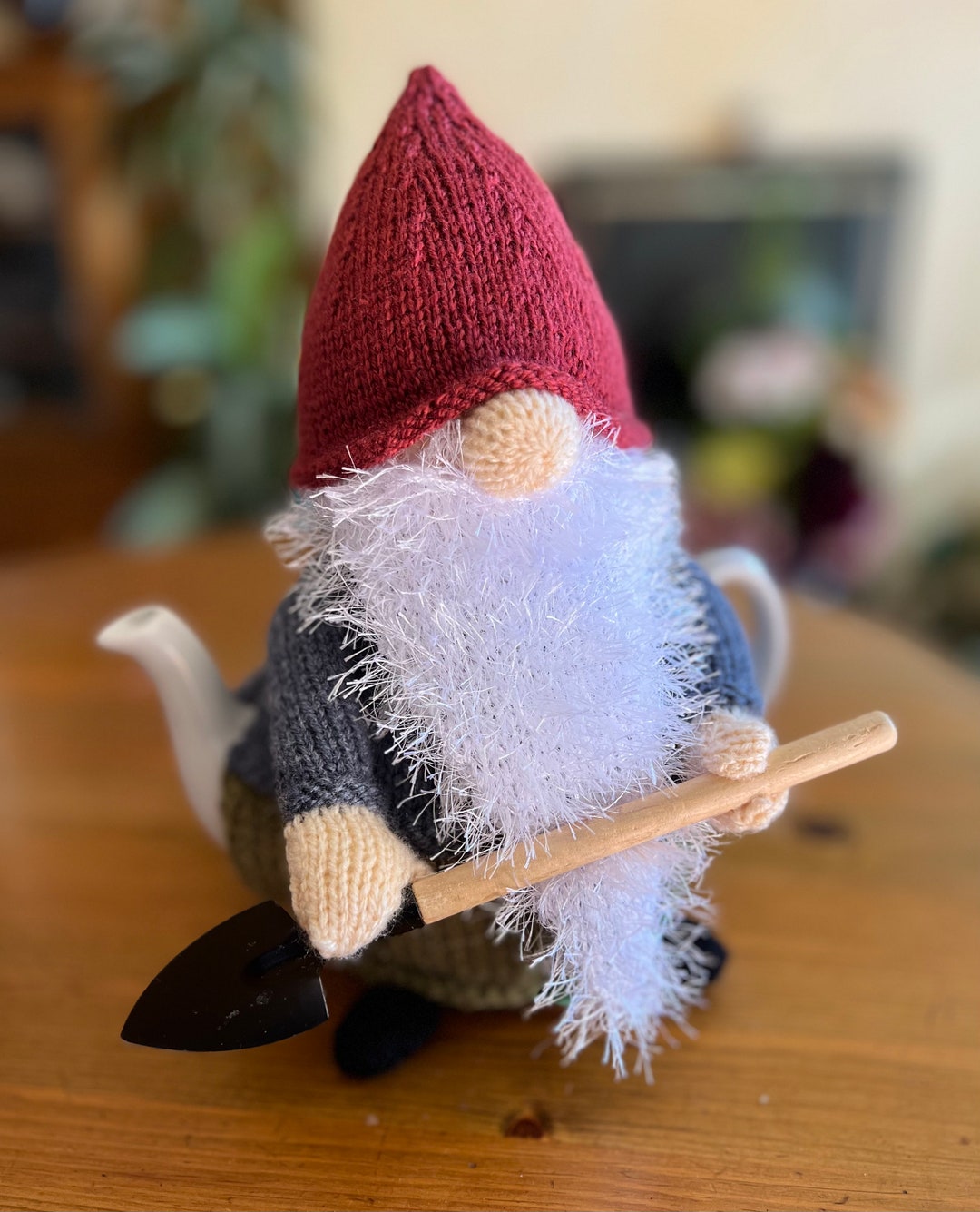 Gordon the Garden Gonk Tea Cosy Knitting Pattern. PDF Digital Download ...