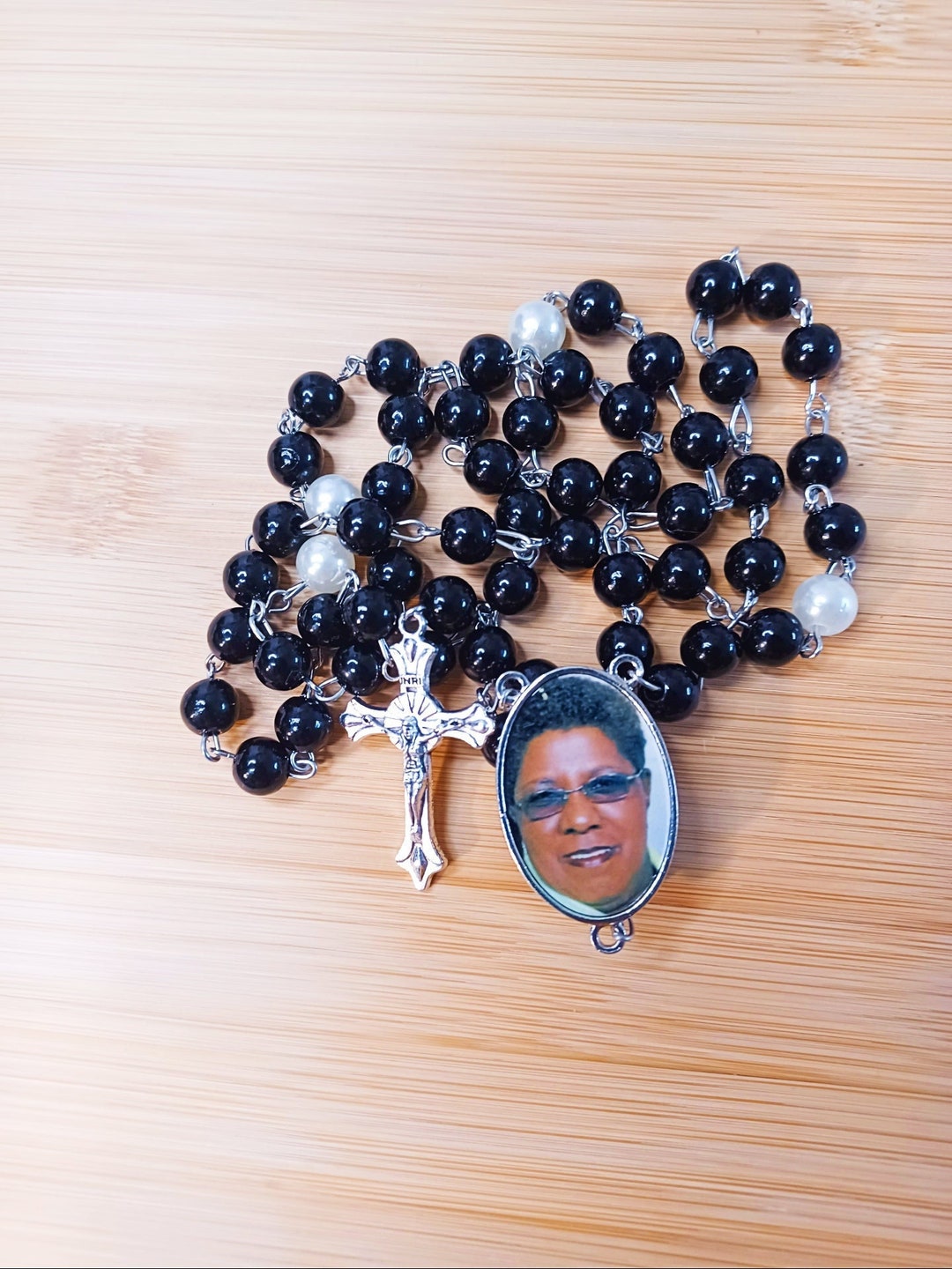 Memorial Photo Rosary Custom Rosaries Personalized Memorial & Sympathy ...