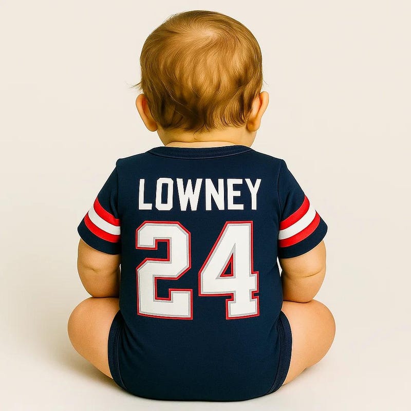 Custom Nfl Baby Onesie - Etsy