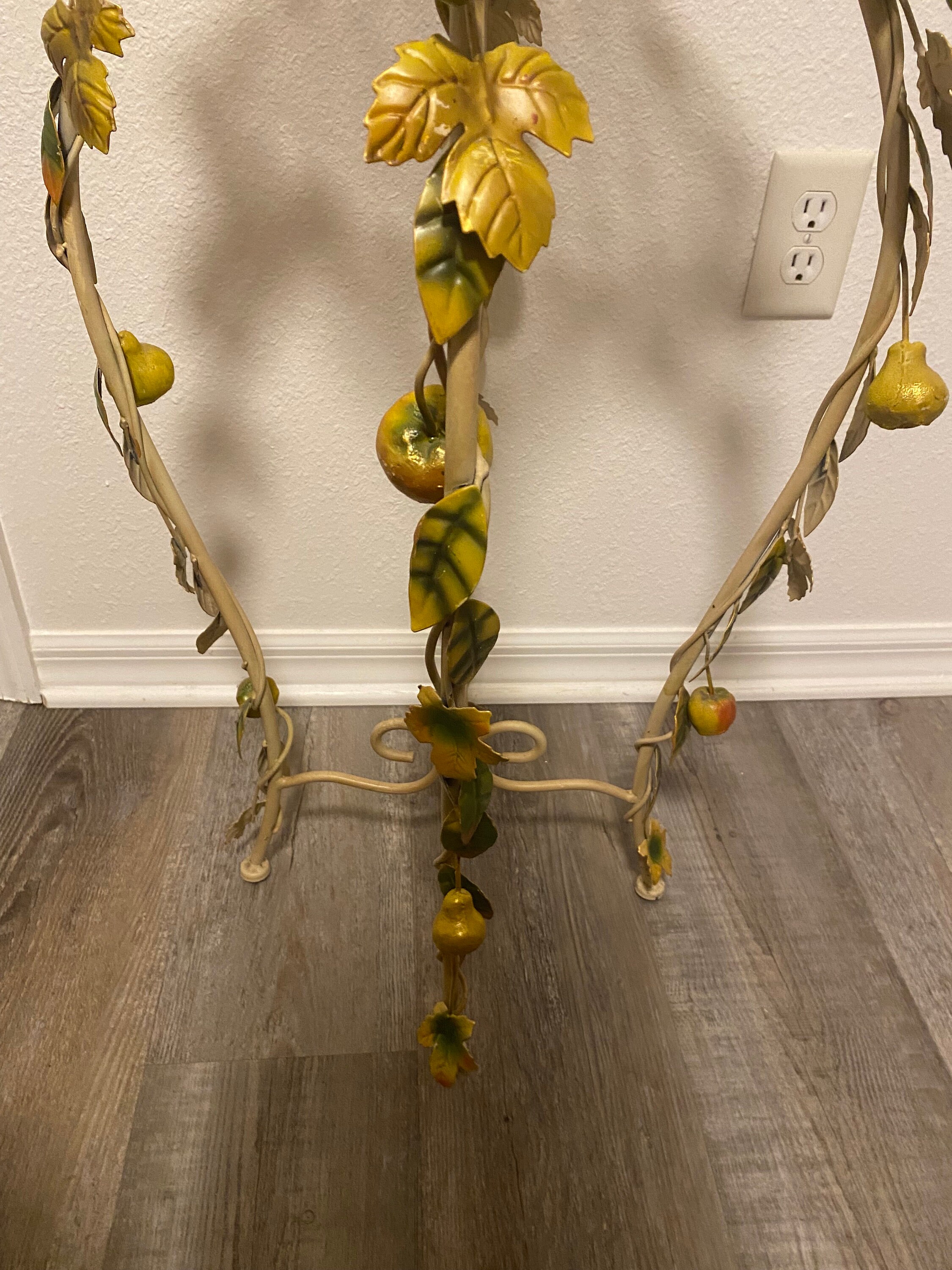 GARDEN TABLE, Folding Table, Plant Stand, Grapes, Pears, Apples Garden ...