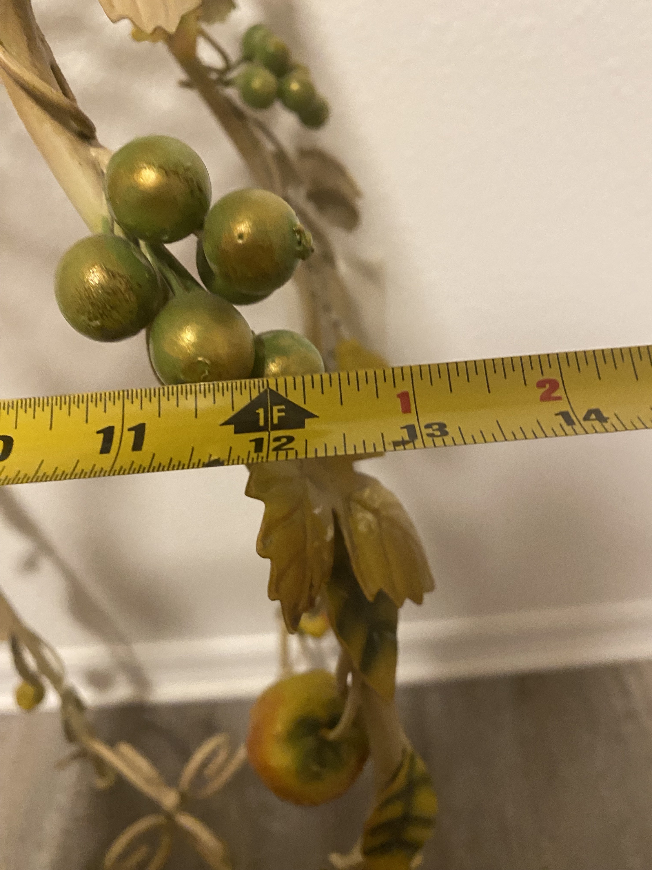GARDEN TABLE, Folding Table, Plant Stand, Grapes, Pears, Apples Garden ...