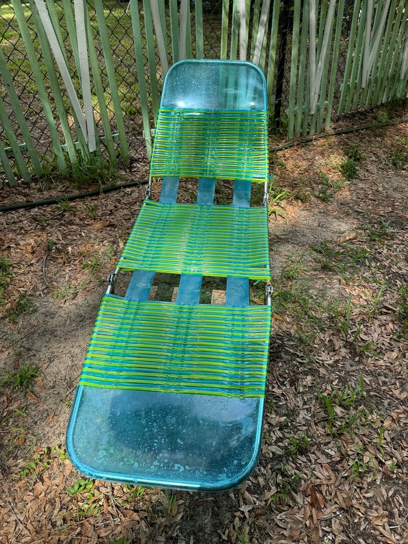 Gel Lounge Chair Tube Chaise Beach Chair Jelly Lounge Chair Blue and ...