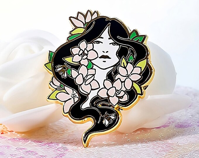 Furutsubaki-no-rei Pin Yokai Forest Collection Hard Enamel Pin Tree ...